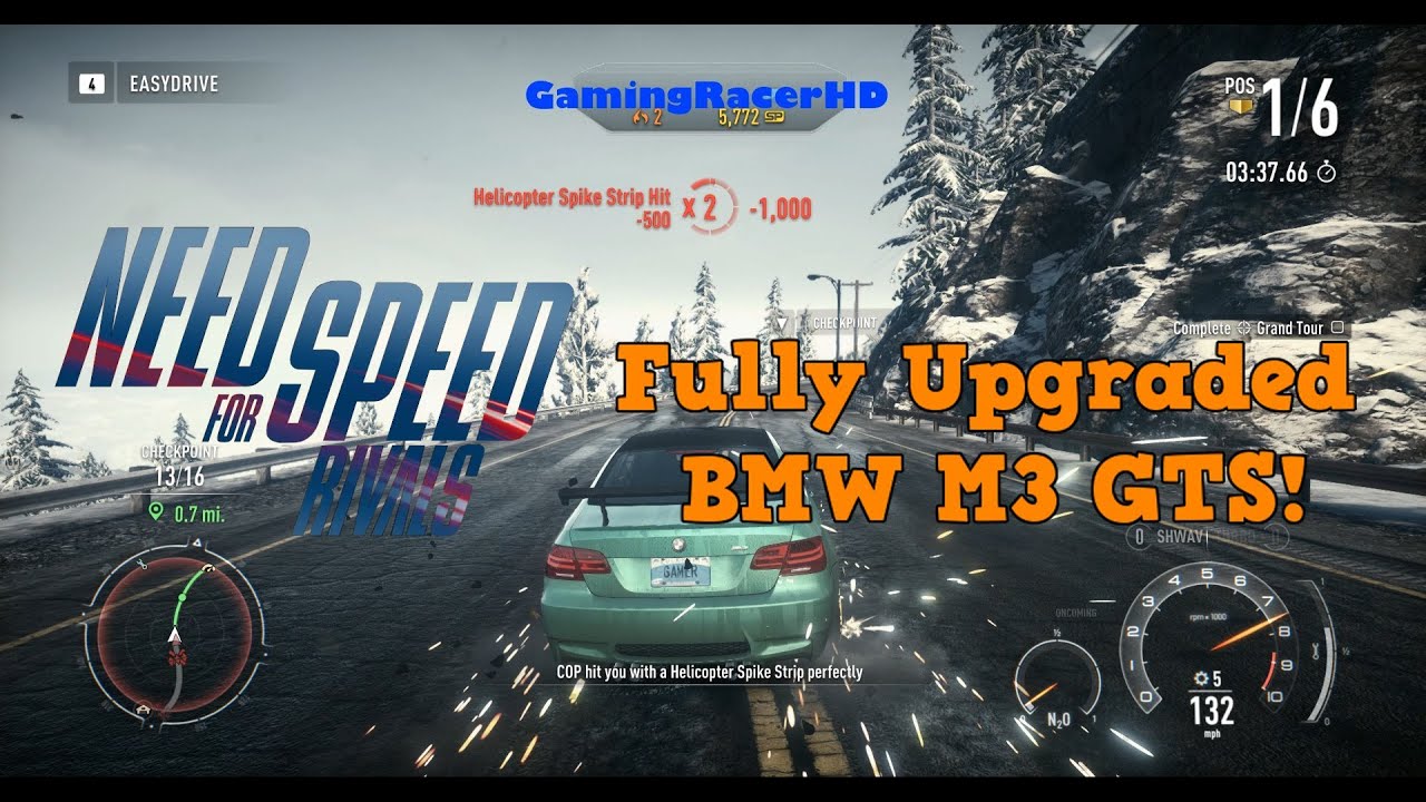 Need For Speed Rivals: Fully Upgraded - BMW M3 GTS (1080p HD) - YouTube