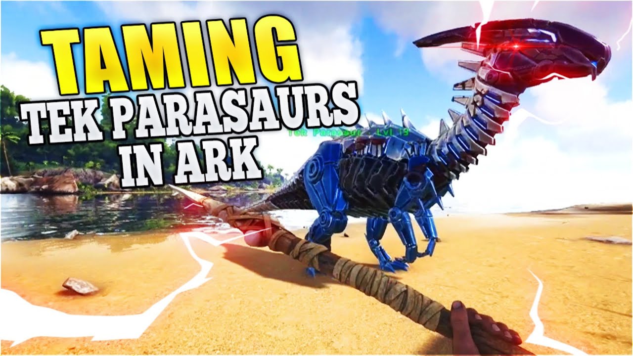 Ark Survival Evolved: TAMING THE SICKEST MECH PARASAURS - YouTube
