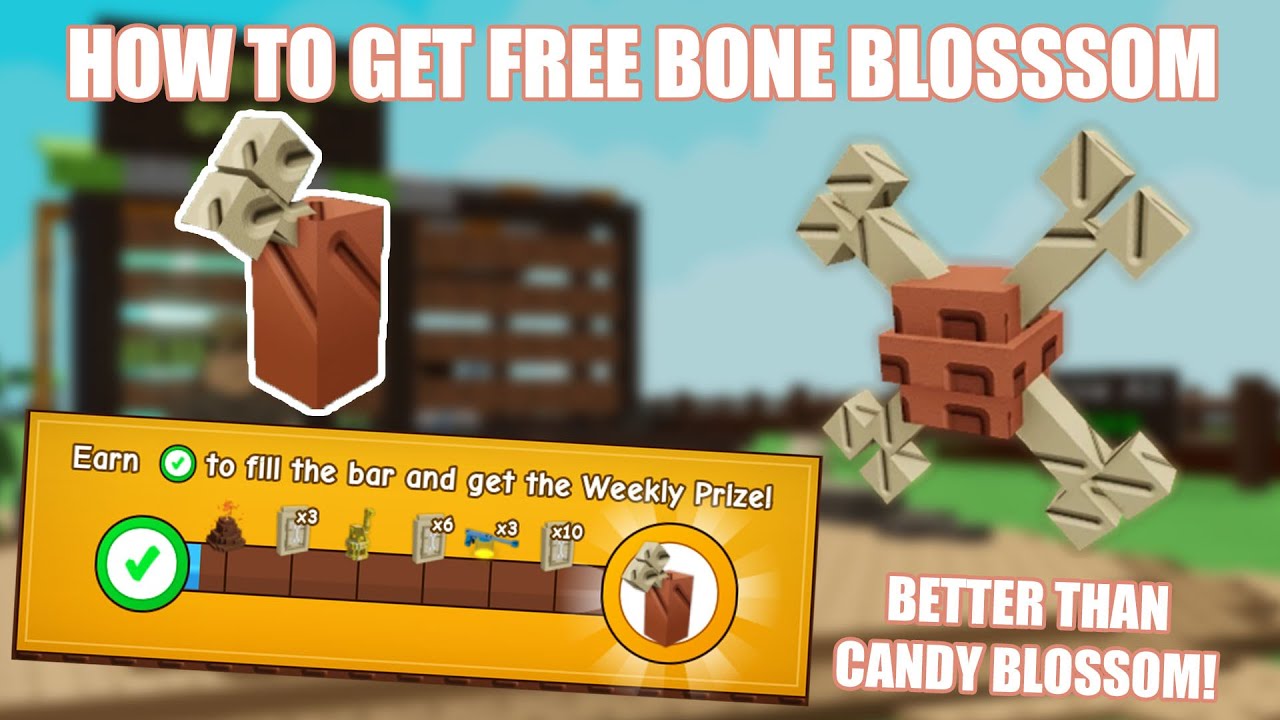 HOW TO GET BONE BLOSSOM FOR FREE IN GROW A GARDEN - PREHISTORIC UPDATE ...