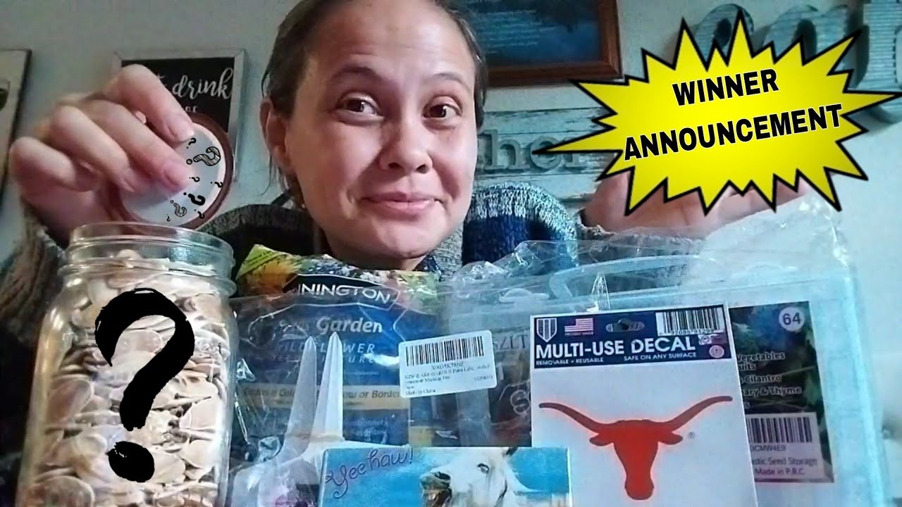 🥳Fun Friday GIVEAWAY WINNER Announcement! - YouTube