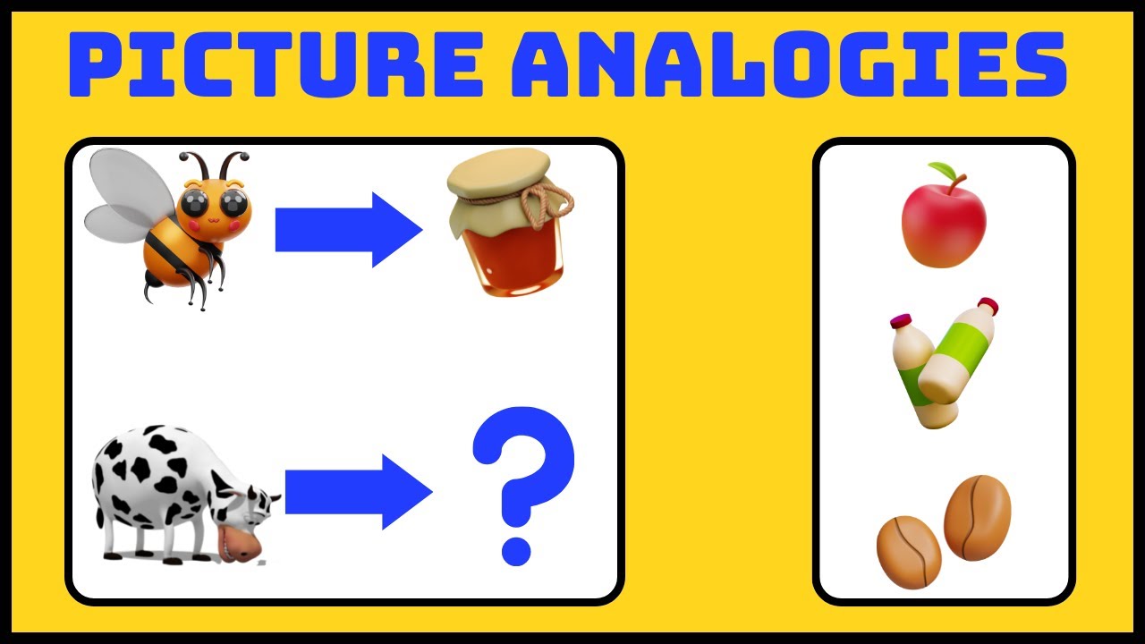 PICTURE ANALOGIES BRAIN GAME - YouTube