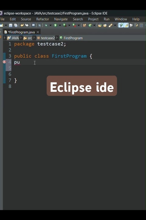 How to print message java program in Eclipse IDE - YouTube