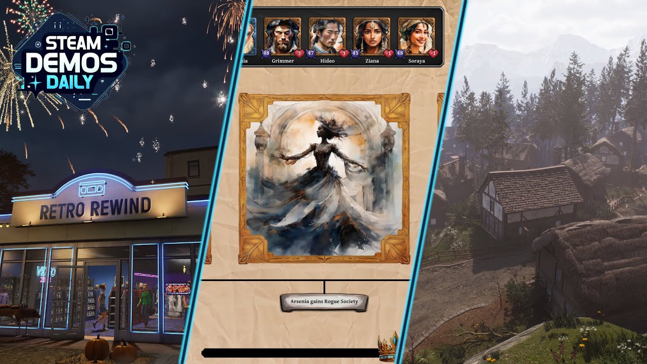 From Isolation to VHS Store Nostalgia — Steam Demos (November 1, 2025 ...