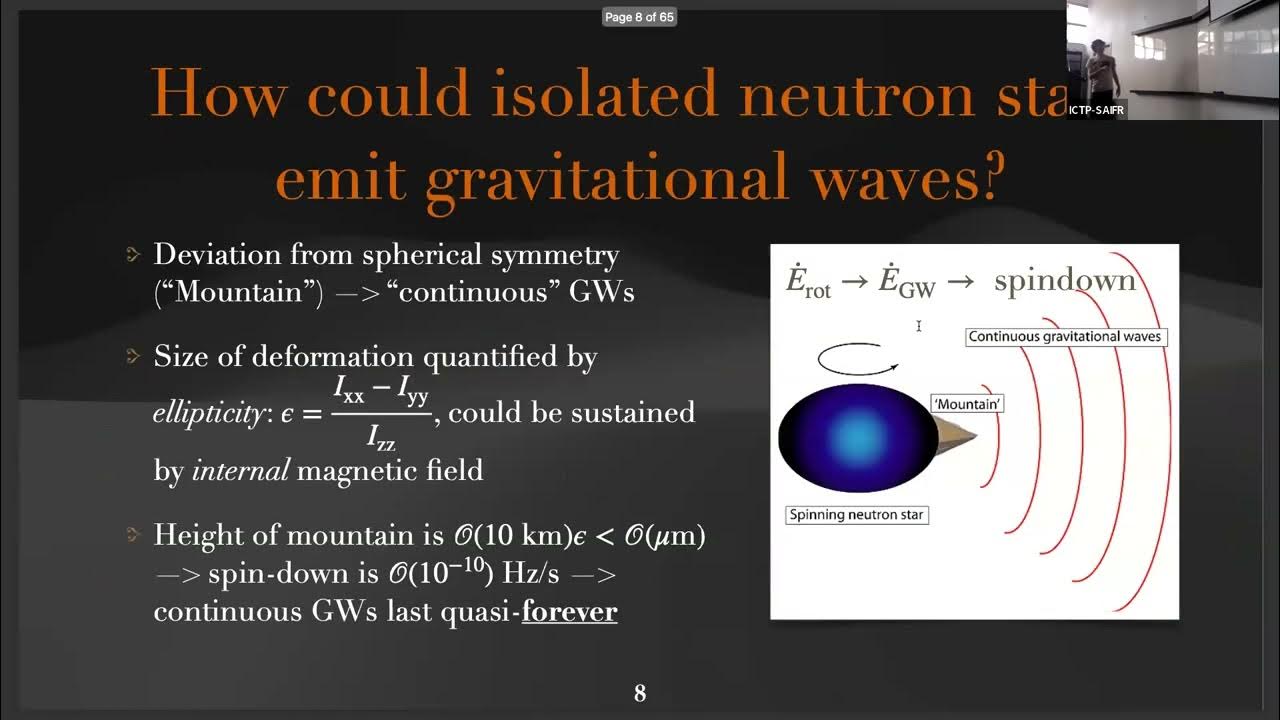 Andrew Miller: Probing neutron stars, (primordial) black holes and dark matter with continuous ...