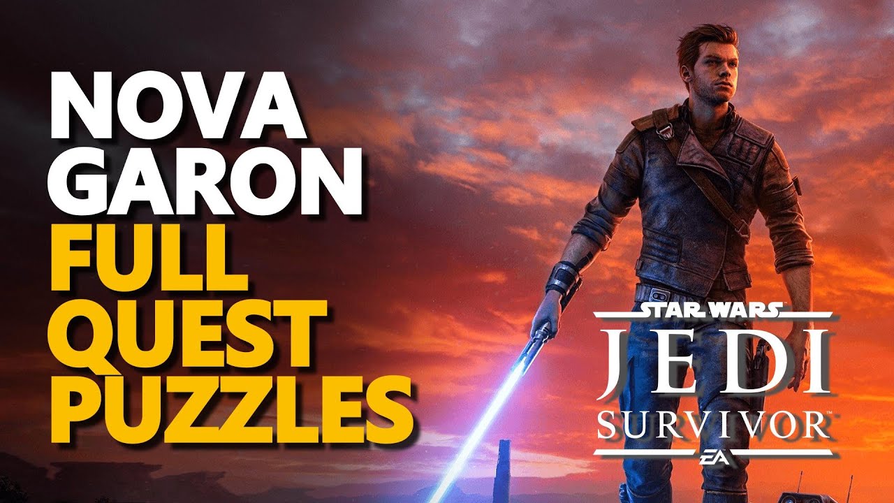 Full Nova Garon Quest Star Wars Jedi Survivor - YouTube