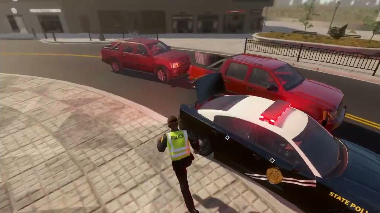 New Mexico State Police 🚔 Flashing Lights Gameplay. - YouTube