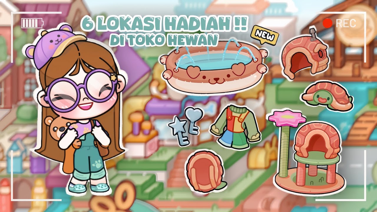 6 LOKASI HADIAH DI TOKO HEWAN!! | AVATAR WORLD - YouTube