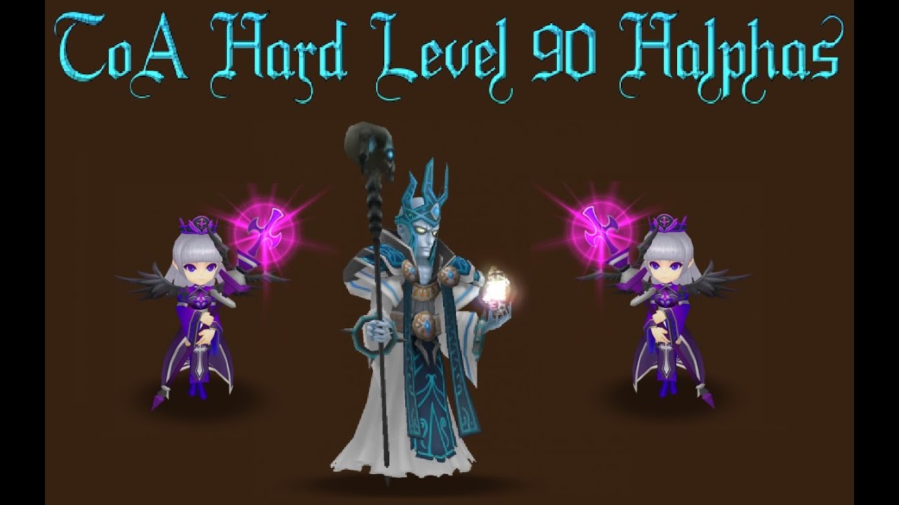 [ Summoners War ] ToA Hard Level 90 Halphas - YouTube
