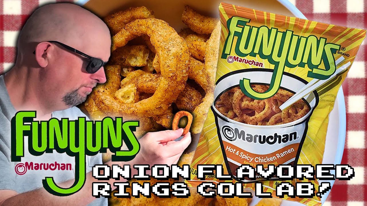 Maruchan Ramen x Funyuns Onion Flavored Rings Collaboration Snacks ...