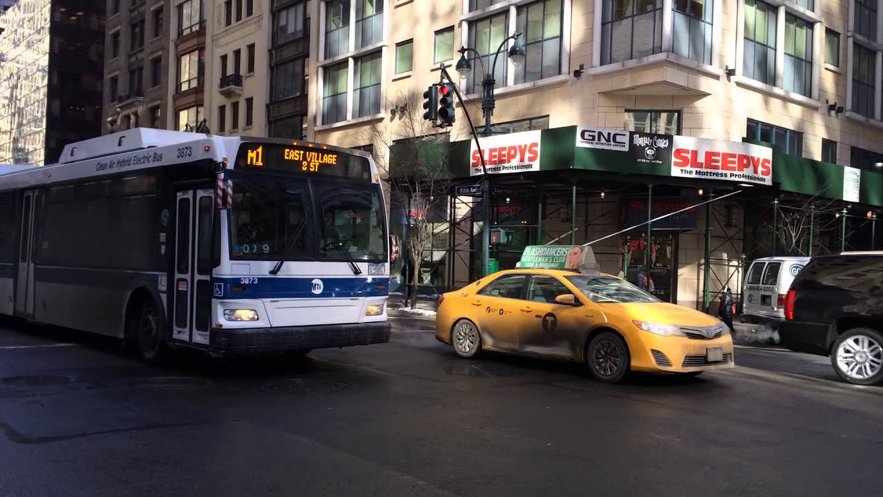 MTA NYCT Bus : Orion VII Next Generation HEV #3873 on the M1 at 5th ...