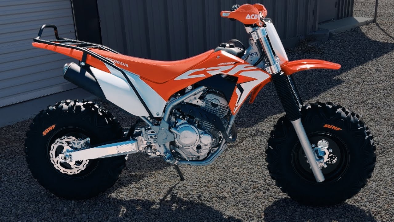 The Ultimate Trail Bike? Honda CRF250F FAT CAT 🐱 - YouTube