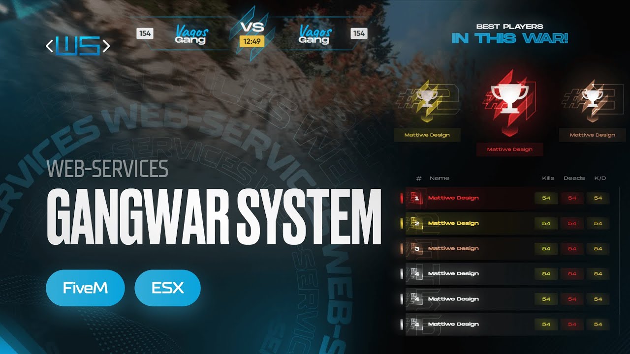 [FiveM/ESX] MOST ADVANCED Gangwar System - ws_gangwar-v2 - YouTube