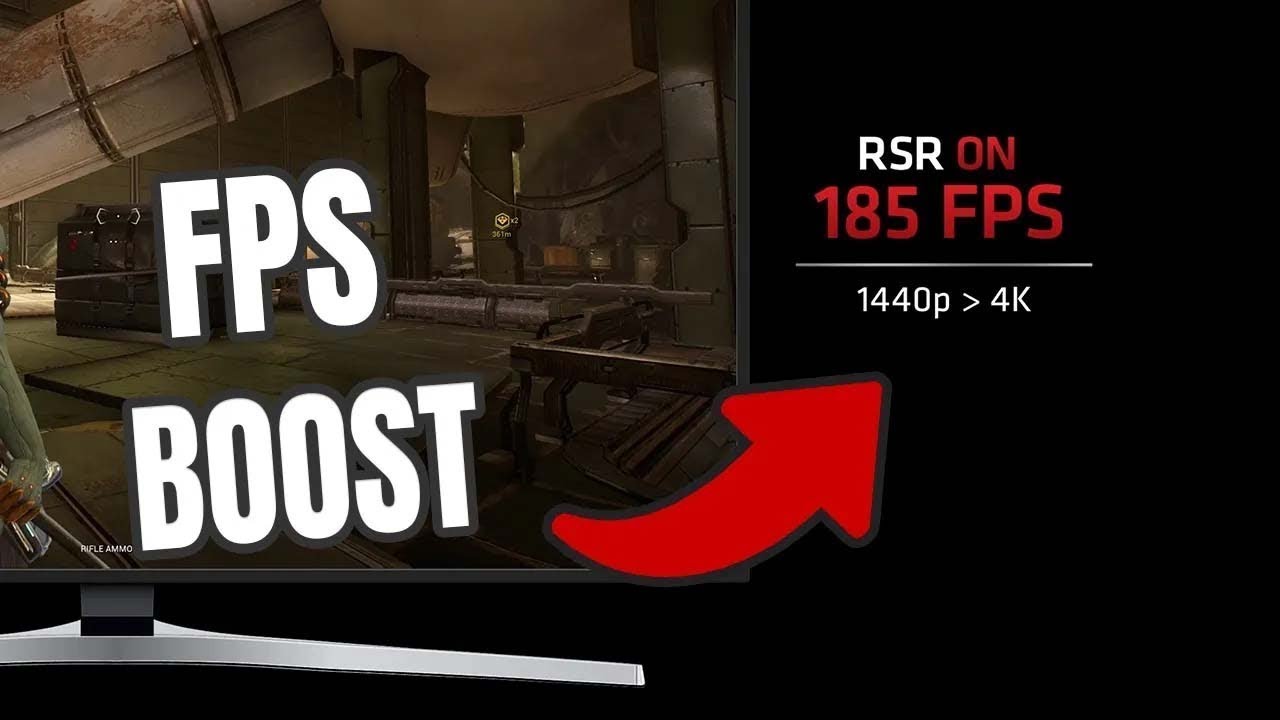 How to enable AMD Radeon Super Resolution RSR - YouTube