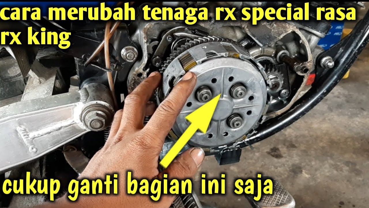 Cara merubah tenaga Rx special menjadi Rx king 135cc - YouTube