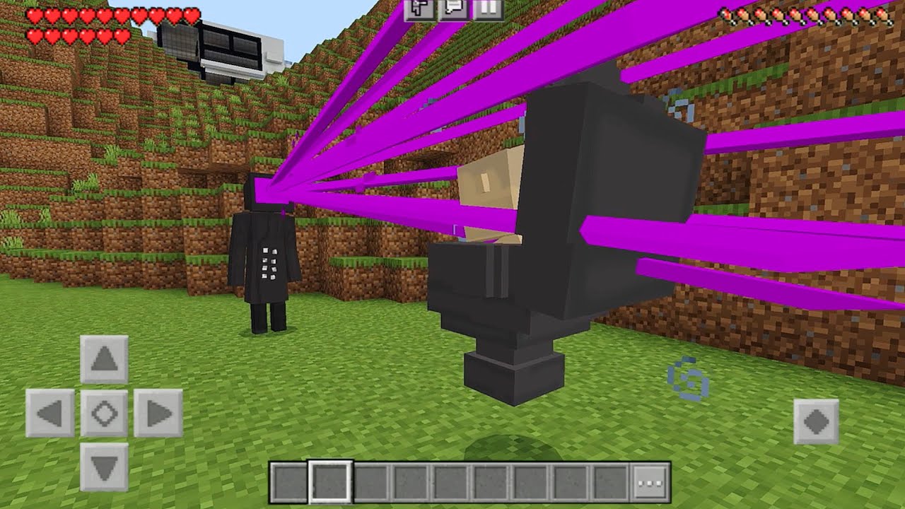 TV MAN Mod in Minecraft PE | Skibidi Toilet Addon [4K] - YouTube