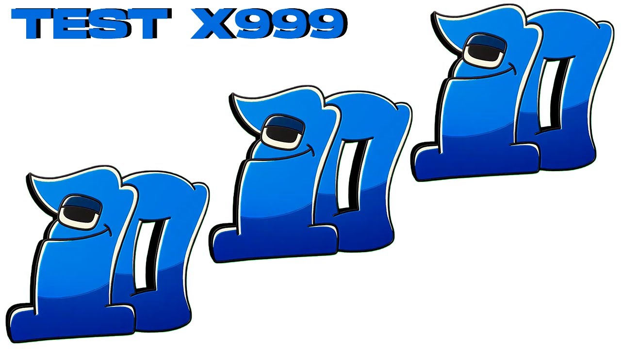 Numbers Lore 3D but All 1 SpeedX??? - YouTube