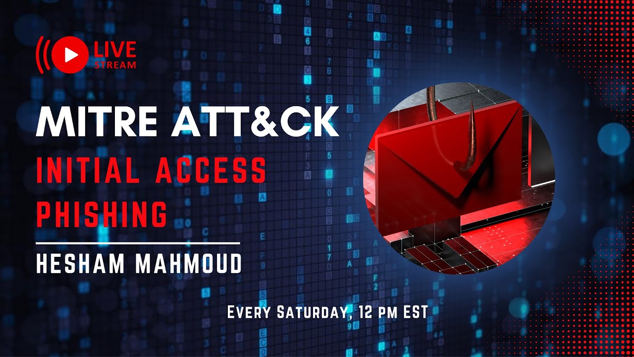 Red Team - MITRE ATT&CK: Initial Access - Phishing | InfoSec4TC - YouTube