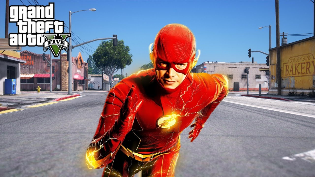 FLASH IN - GTA 5 | gta 5 flash mod - YouTube