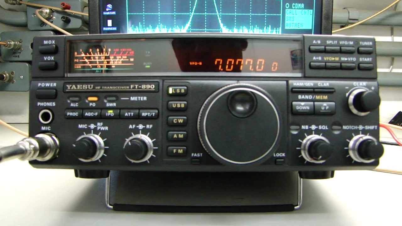 YAESU FT 890AT Great HF All Mode Transceiver ALPHA TELECOM YouTube