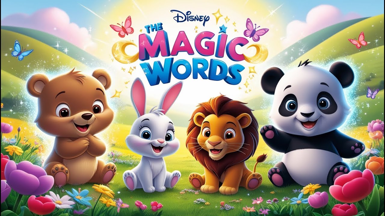 The magic words song | joyfully learn manners | Educational song for ...