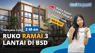 RUKO RAMAI 3 LANTAI TERNYATA CUMA 2 M-AN. Ruko Northrid... | Doovi