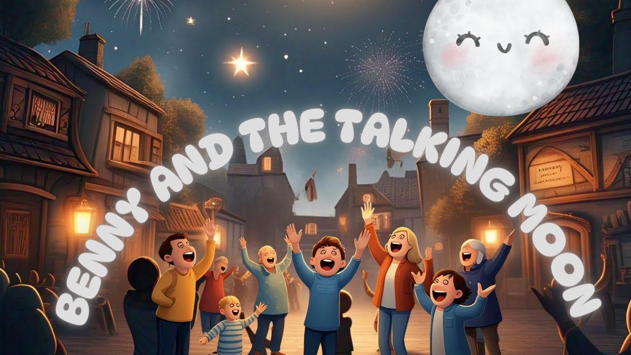 **"Benny and the Talking Moon 🌙 | Magical Bedtime Story for Kids | Fun ...