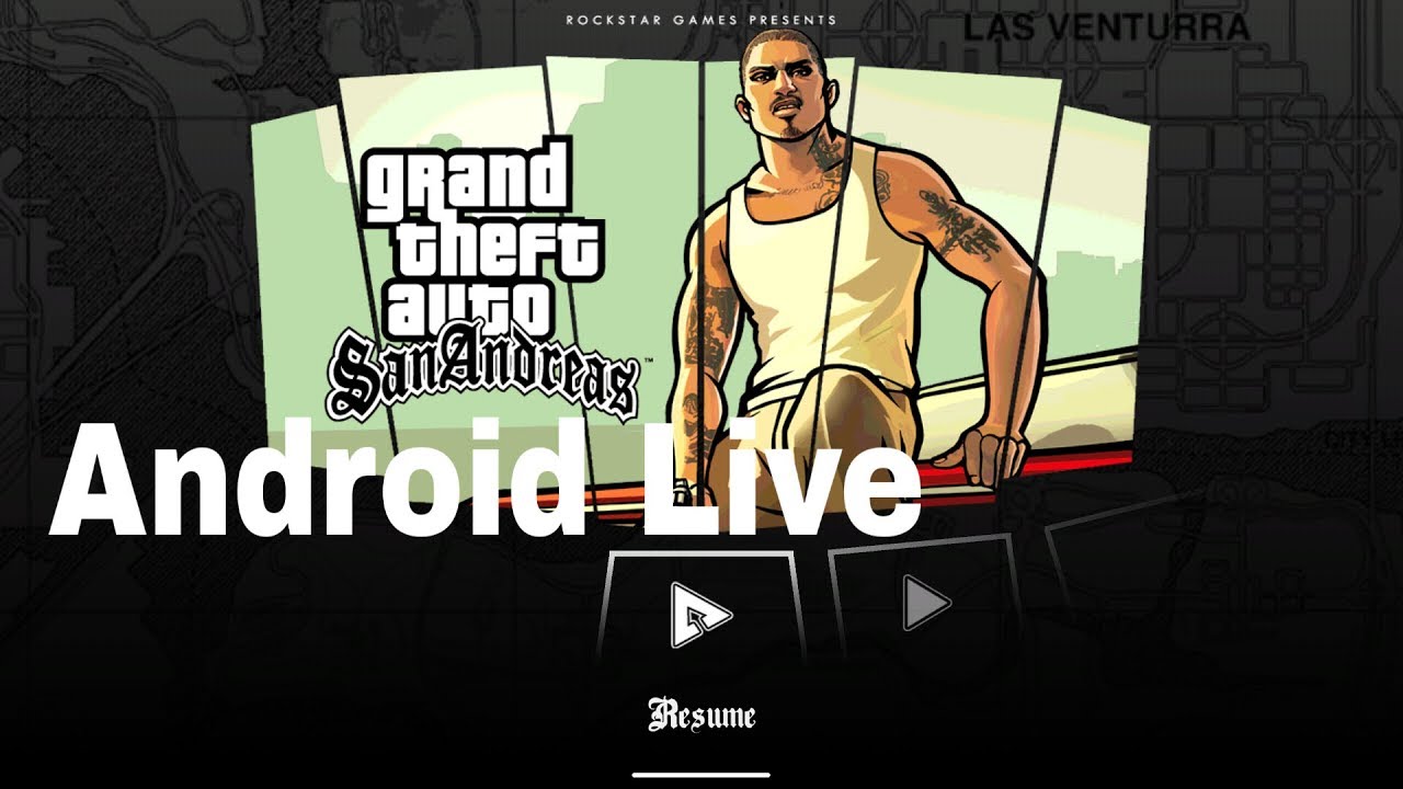 GTA SAN ANDREAS Android Live stream - YouTube