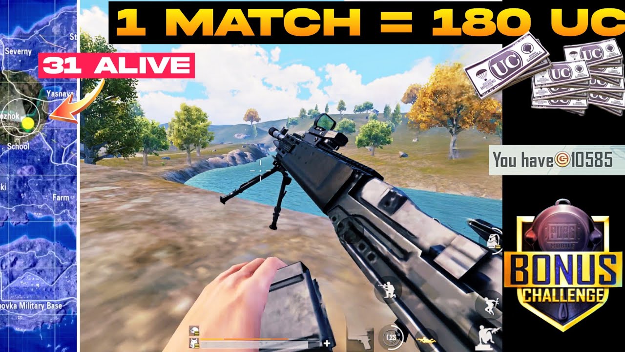 BONUS CHALLENGE GAMEPLAY // WON 1860 POINTS in 3 VOUCHER MATCH ...