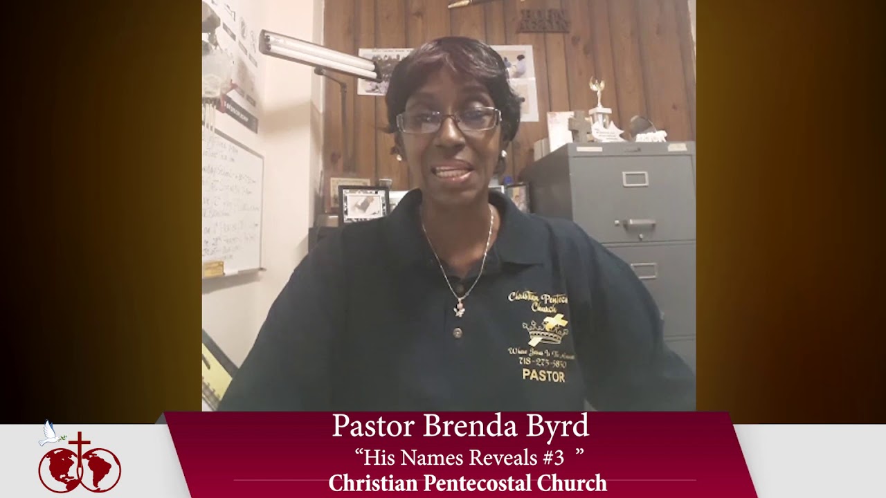 His Names Reveals #3 ~ Pastor Brenda (06-11-20) - YouTube