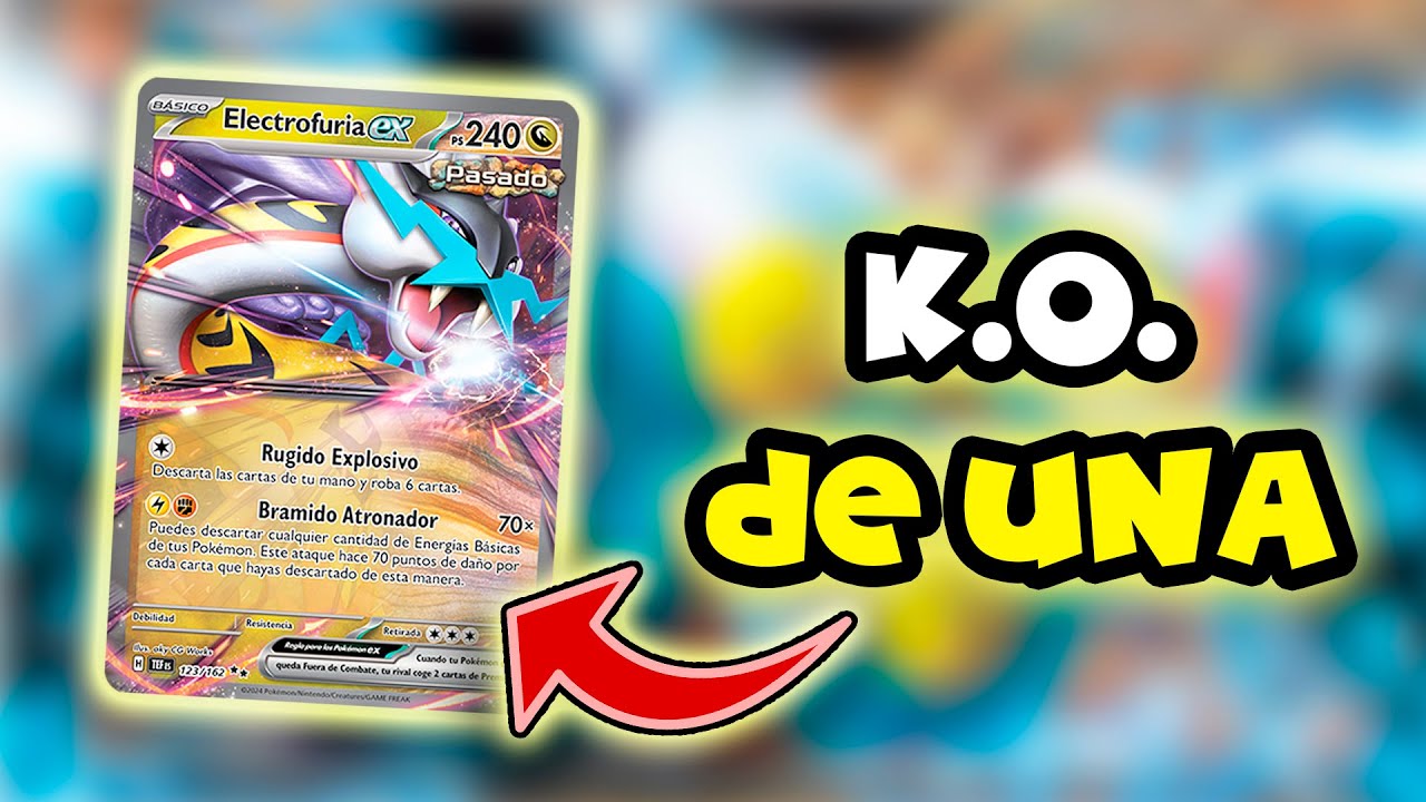 ELECTROFURIA hace MUCHISIMO daño y da K.O. a todo lo del juego - Cartas ...