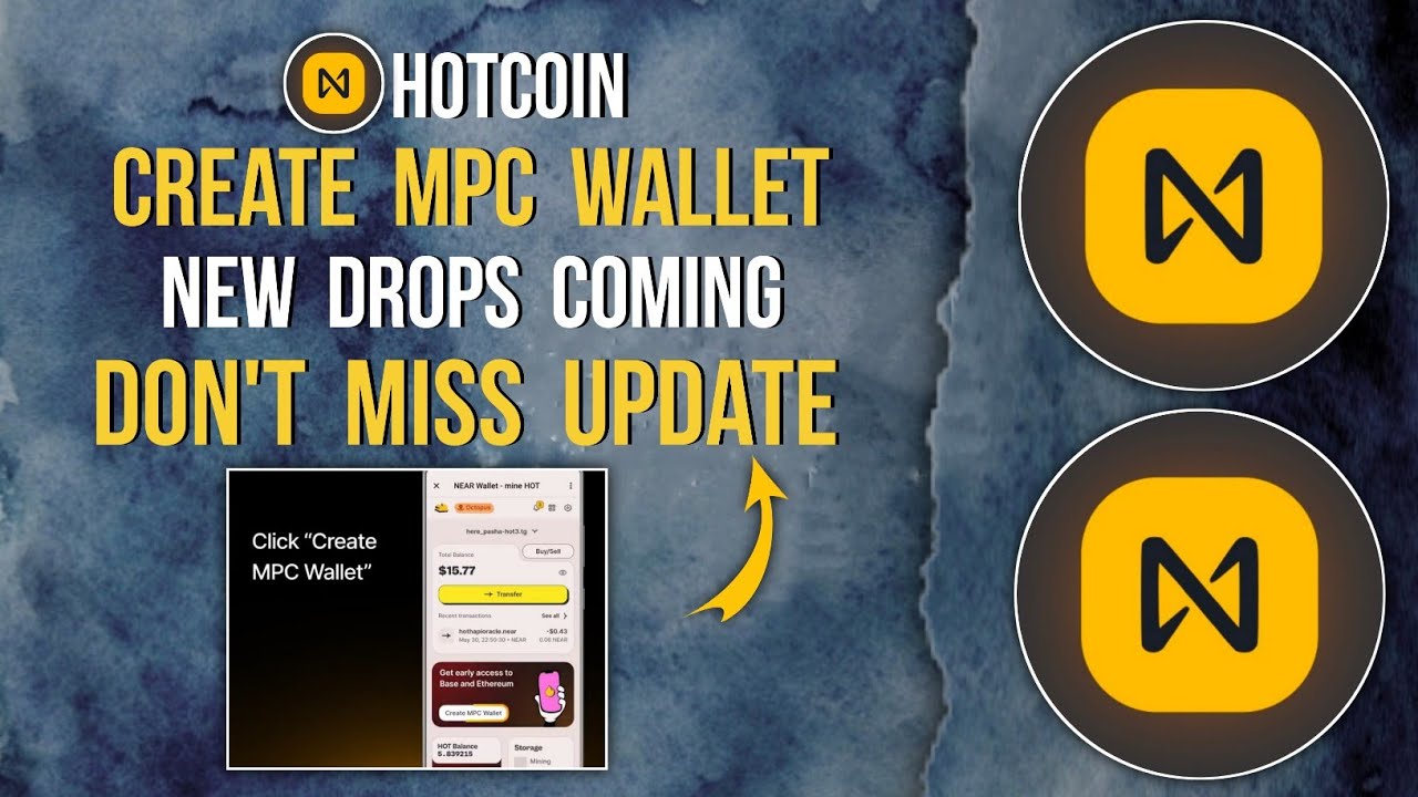 HOT PROTOCOL | CREATE MPC WALLET | NEW AIRDROP COMING #nearprotocol # ...