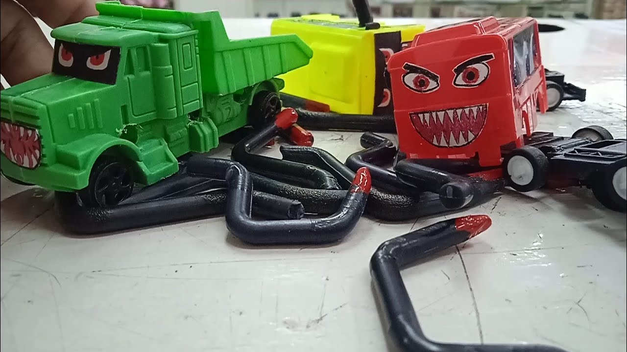 MERAKIT MOBUL BUS TAYO MONSTER, TAYO LABA LABA, TAYO EATER, TAYO SPIDER ...