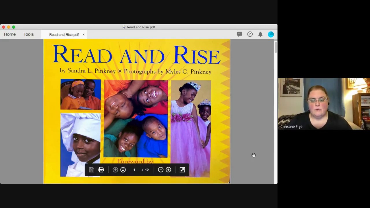 Read Aloud of Read And Rise by Sandra Pinkney (Author), Myles Pinkney ...