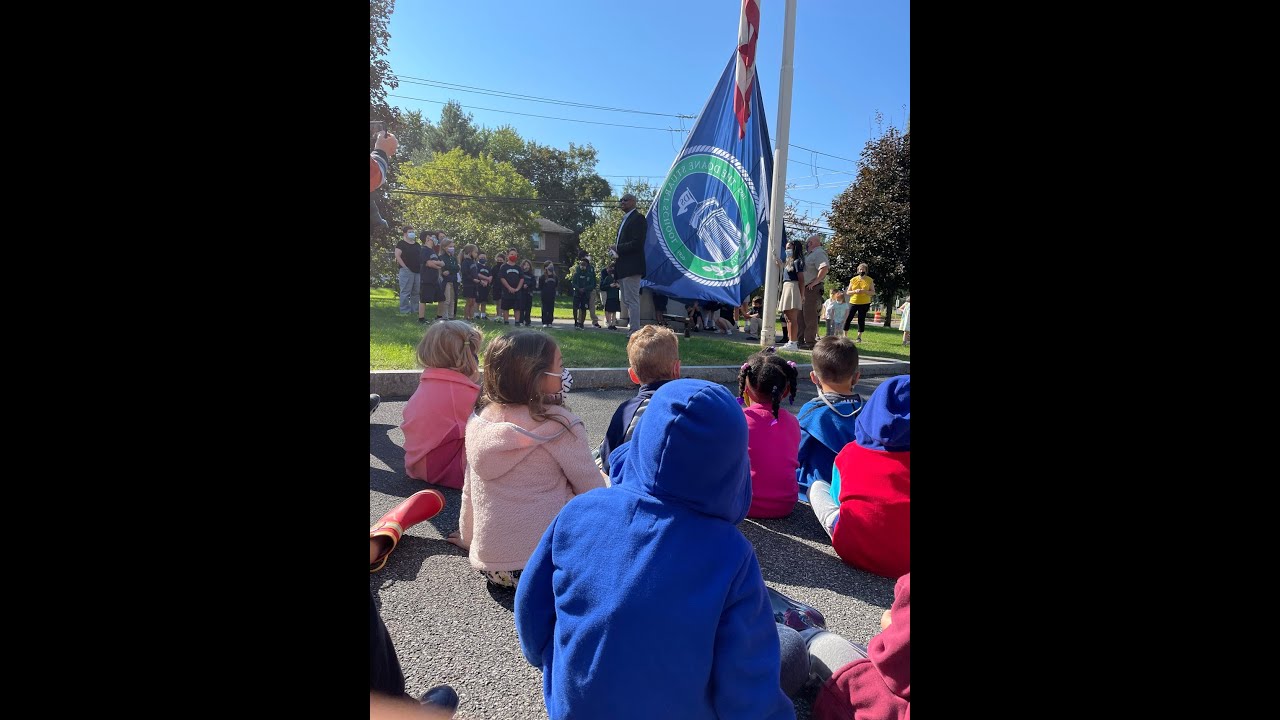 Raising the Doane Stuart Flag ~ Fall 2021 - YouTube
