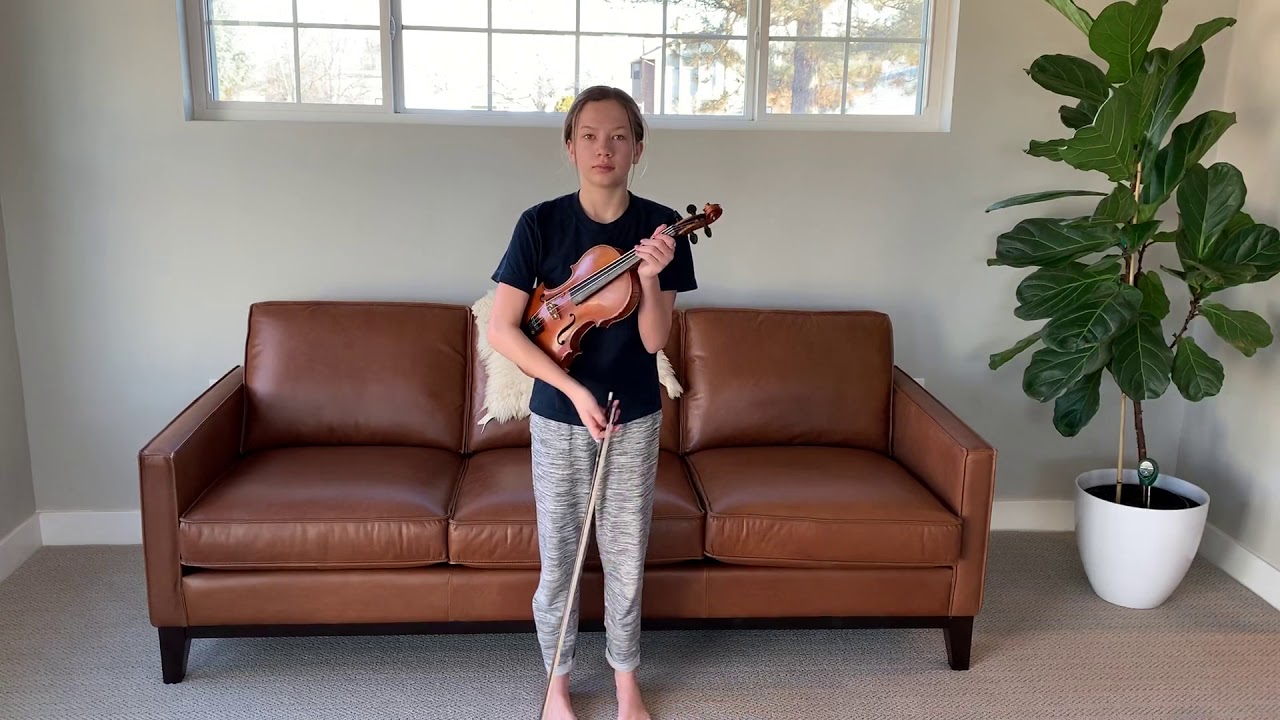 Camryn Clark Vivaldi 1st Movement G Minor - YouTube
