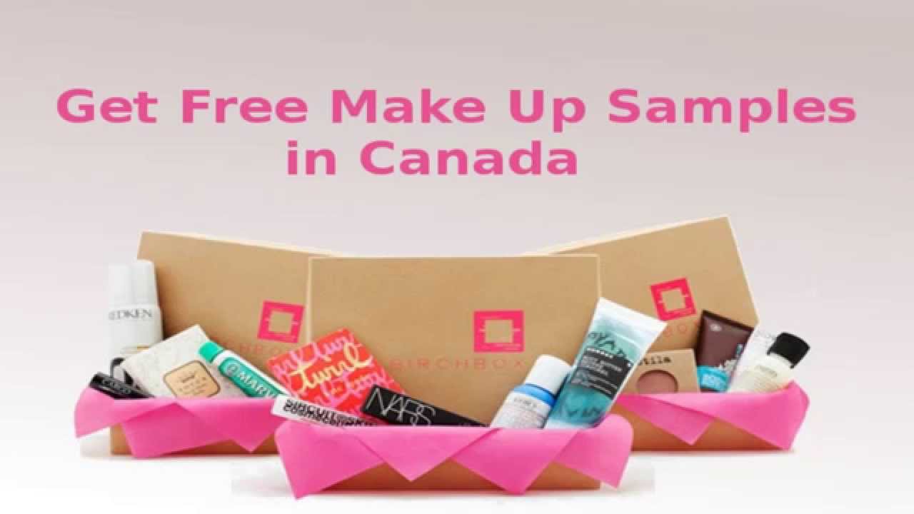Get Free Make Up Samples in Canada - YouTube
