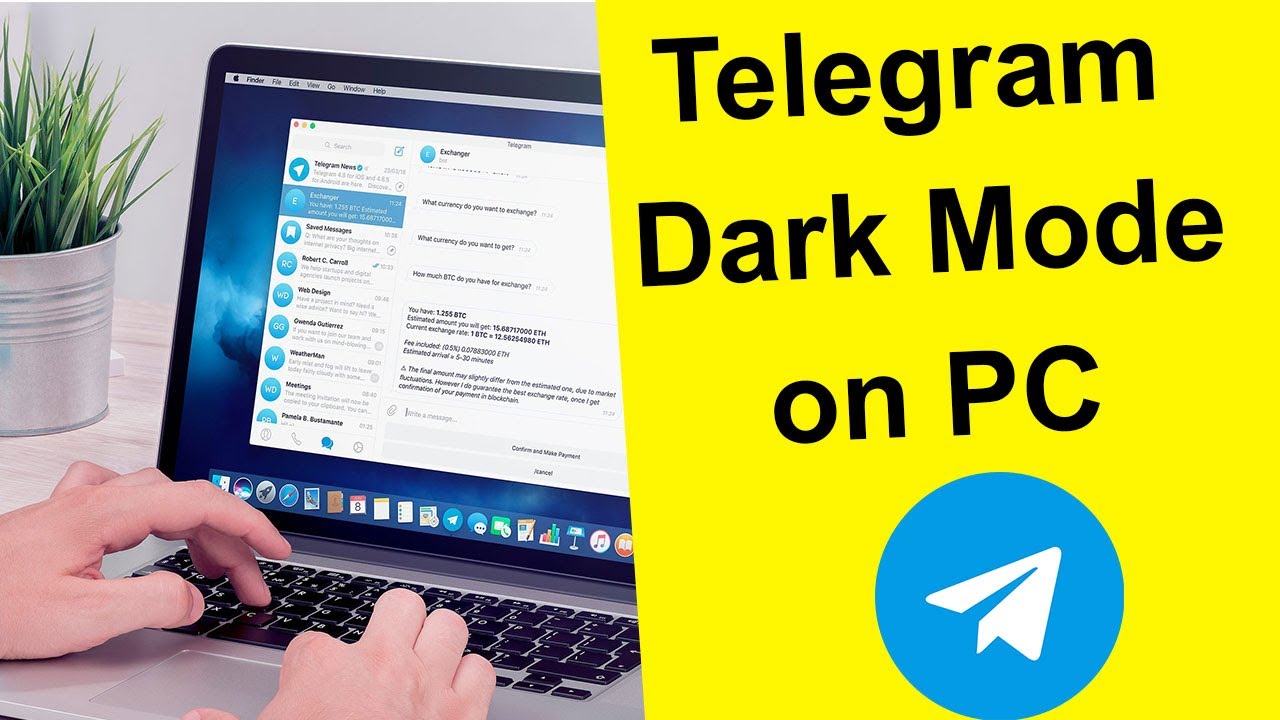 How to Enable Dark Mode in Telegram App on Desktop? - YouTube