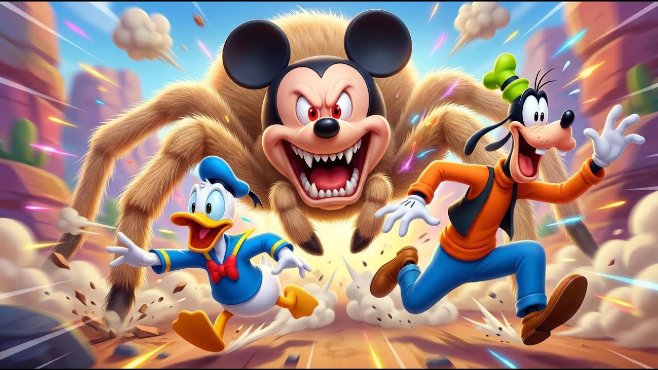 Mickey Mouse : A Spider Sneaked In… And Mickey Changed Forever! 😱🕷️ ...