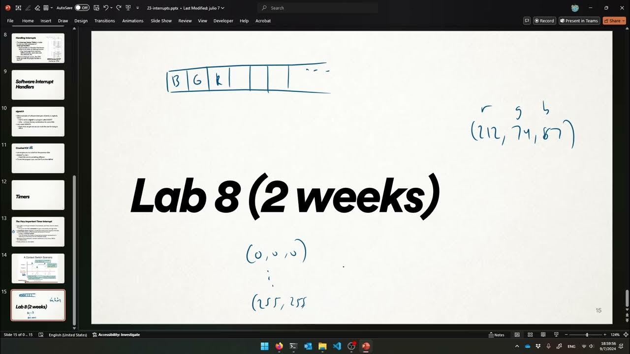 (F24) CSCI 45 Lab 8 - YouTube