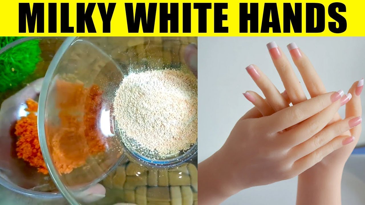 One of the Best Manicure Treatment for Hand Whitening - YouTube