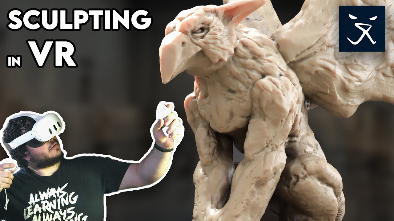 3D Sculpting in VR - YouTube
