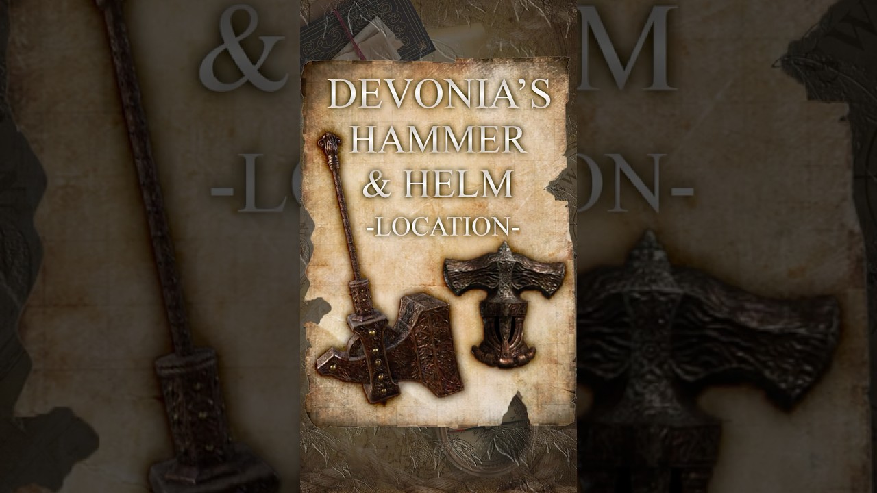 Devonia's Hammer & Crucible Hammer-Helm Location #eldenring #fyp # ...