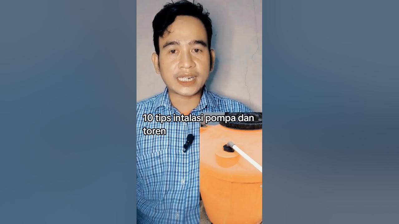 cara pasang pompa tips pasang pompa pendorong - YouTube