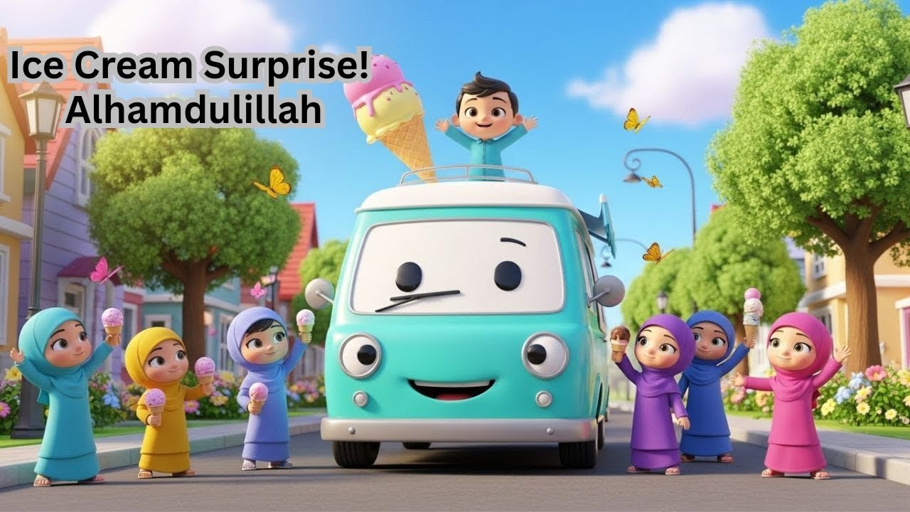 Allah Gives Us Happy Days | Fun Islamic Ice Cream Song for Kids ...