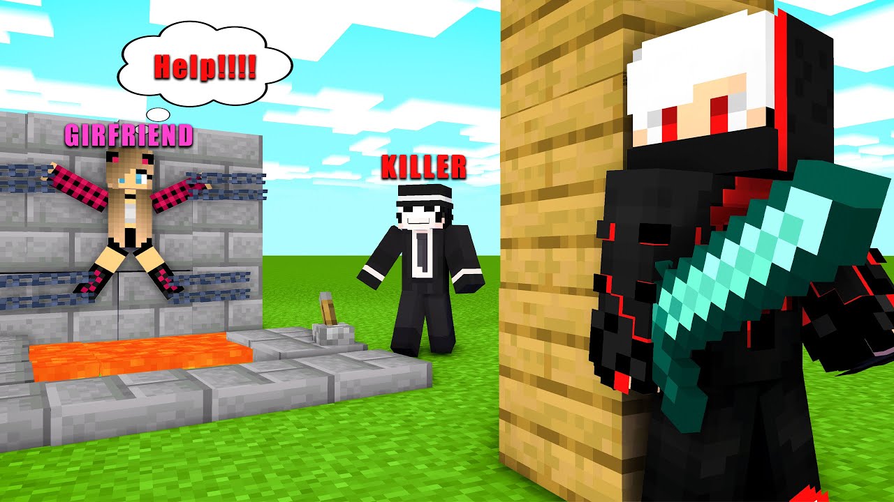 How I Saved My Friends Girlfriend In "GIRLS ONLY" Minecraft Server ...