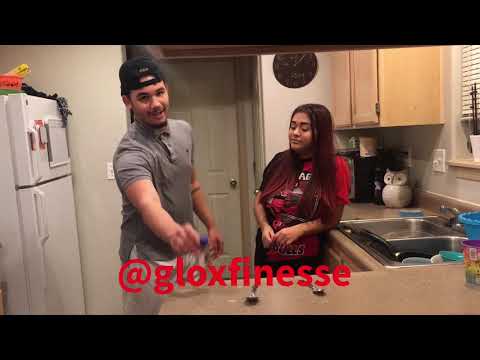 Gloxfinesse cinnamon challenge goes wrong