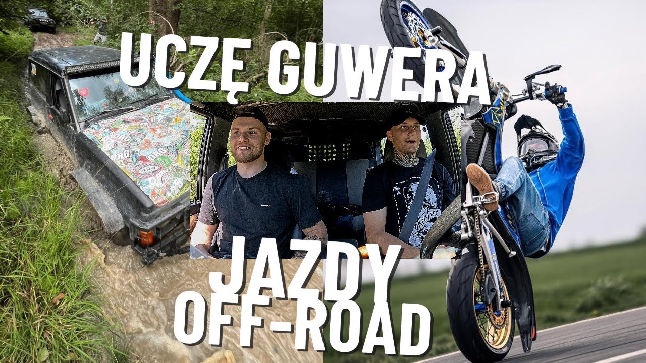UCZĘ GUWERA JEŹDZIĆ SAMOCHODEM TERENOWYM! - YouTube