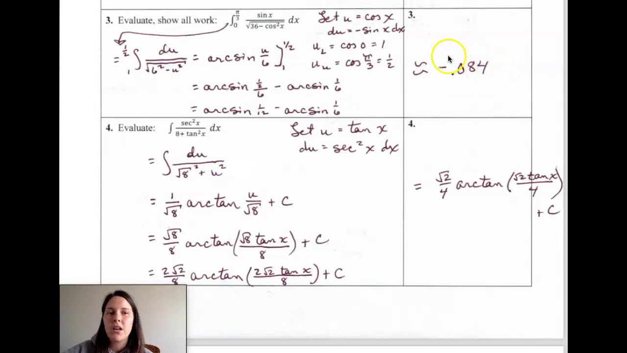 Calc Group Test Answers - YouTube