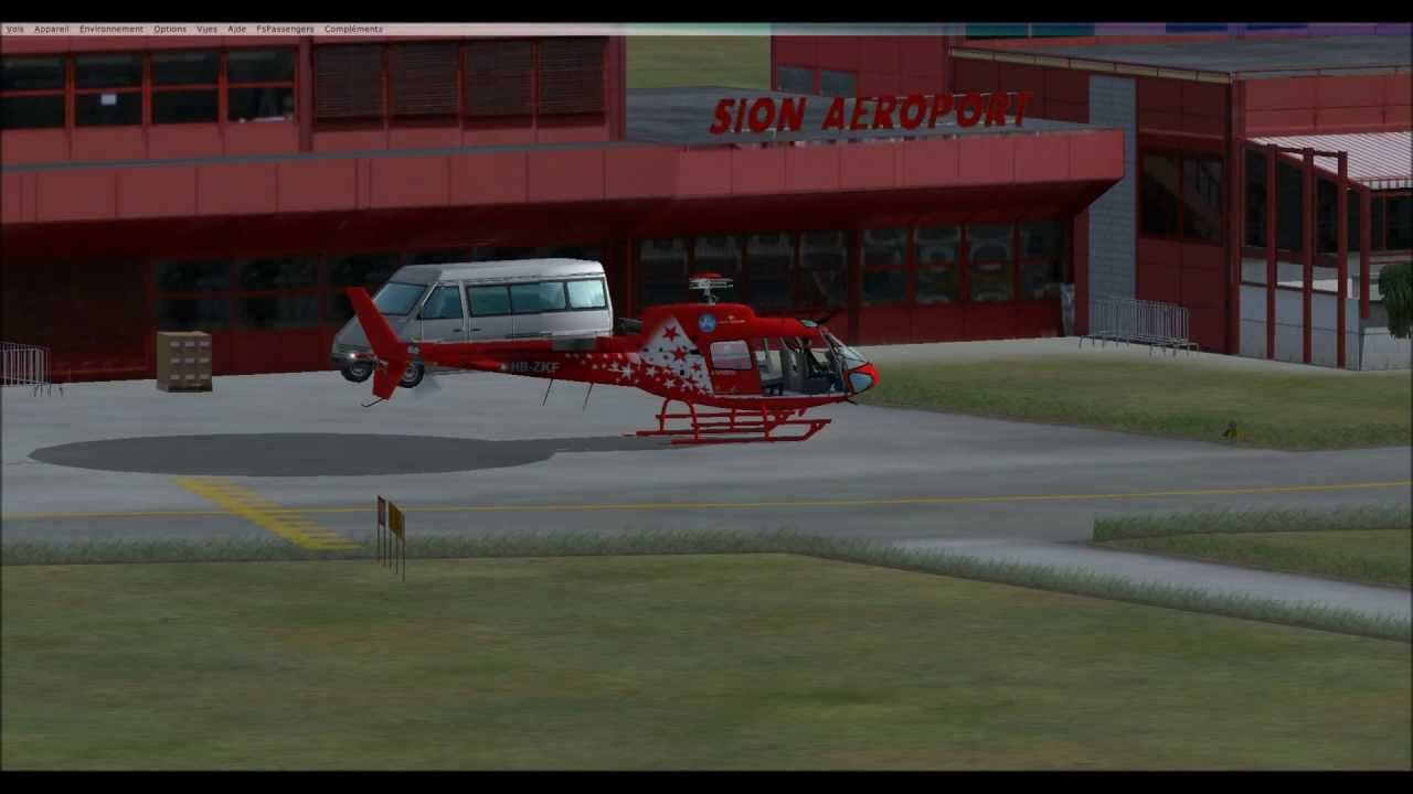 "FSX" Landing Sion Hospital! [HD] - YouTube