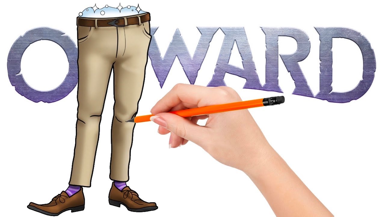 How to draw Wilden Lightfoot from Disney's Onward - YouTube